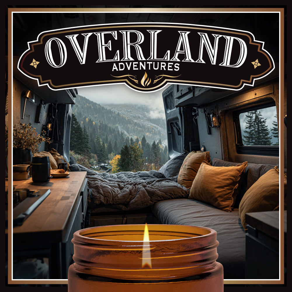 Overland Adventures Sandalwood Scented Candle – Dude Candle