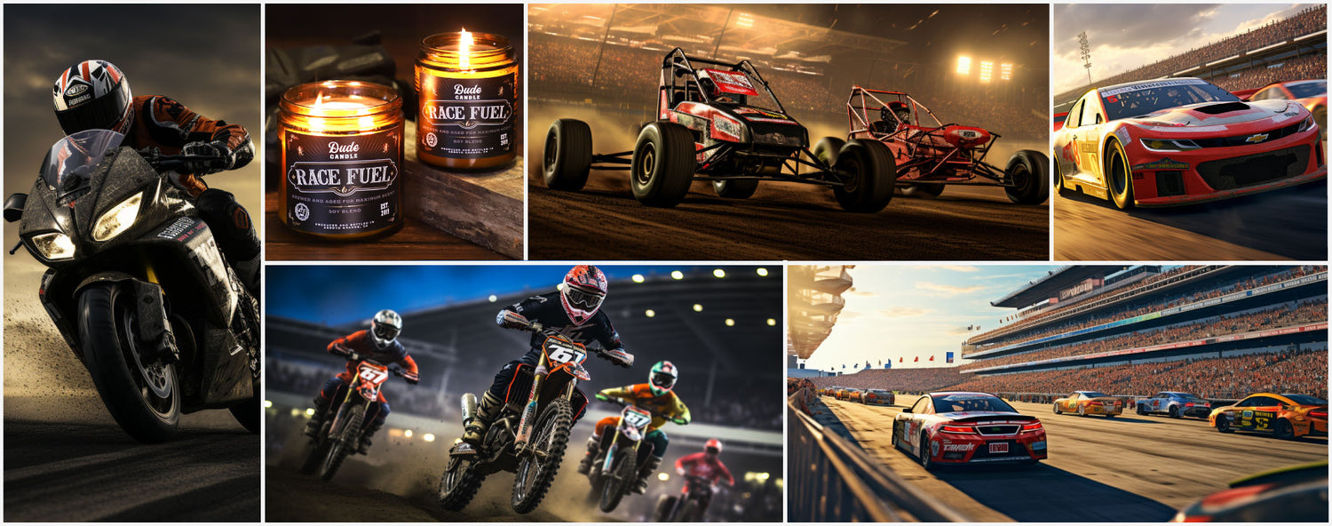Race Fuel – Dude Candle